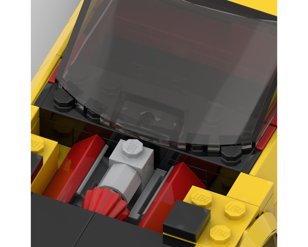 LEGO MOC Dodge Challenger Drag Pak by The Brickerman | Rebrickable ...