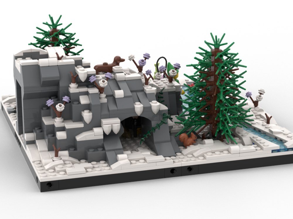 LEGO MOC-228191 Workshop Mountain Climb for Elf Winter Village by ...