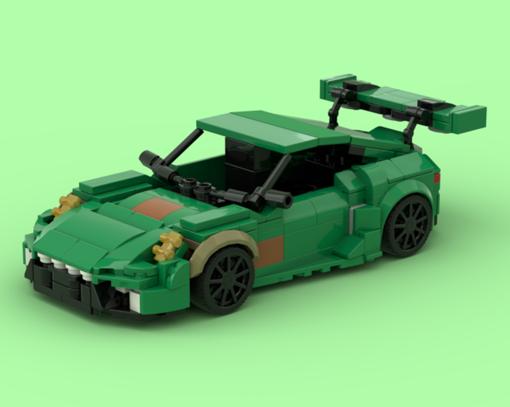 LEGO MOC Porsche 911 RSR "Rexy" by SpacjaCars | Rebrickable - Build ...