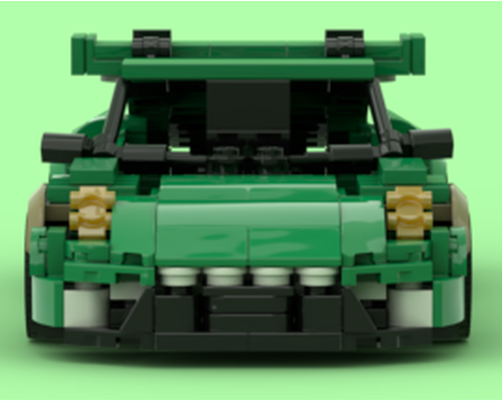 LEGO MOC-228198 Porsche 911 RSR "Rexy" by SpacjaCars | Rebrickable ...