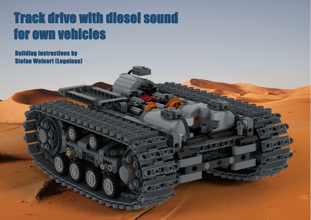LEGO MOC Track drive with diesel sound for own vehicles by legolaus ...