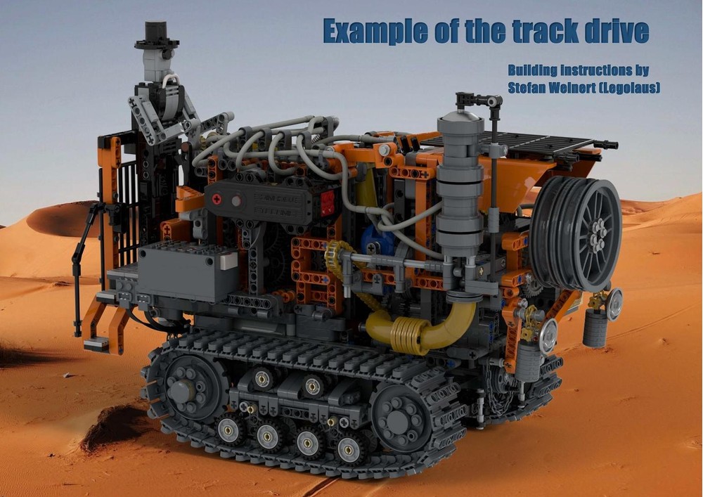 LEGO MOC Track drive with diesel sound for own vehicles by legolaus ...