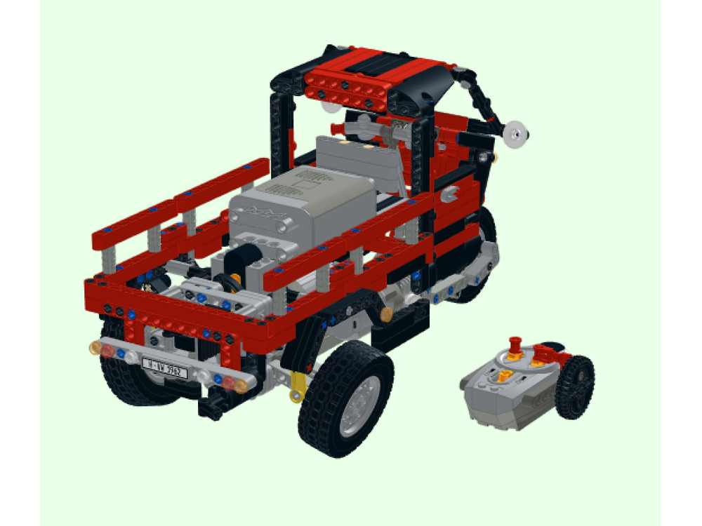 LEGO MOC-228204 Piaggio Ape by Bert71 | Rebrickable - Build with LEGO
