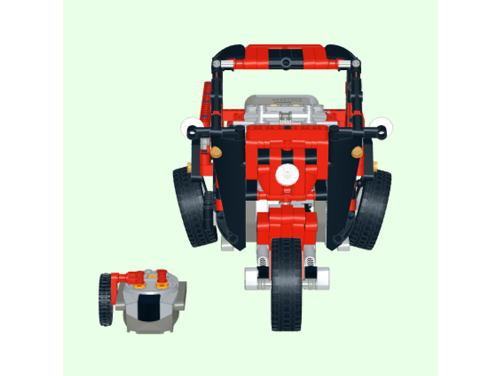 LEGO MOC-228204 Piaggio Ape by Bert71 | Rebrickable - Build with LEGO