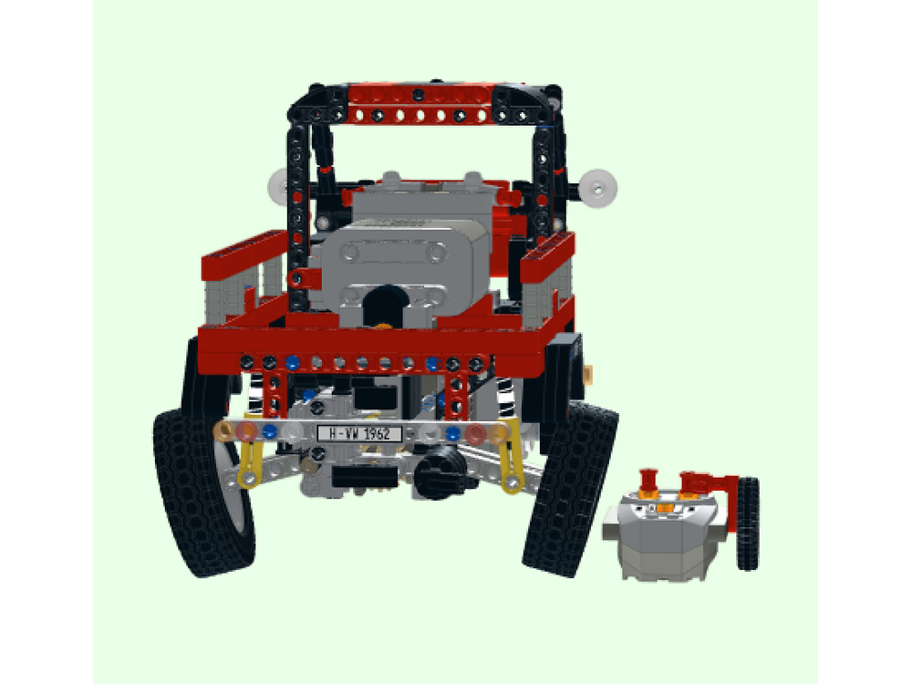 LEGO MOC-228204 Piaggio Ape by Bert71 | Rebrickable - Build with LEGO