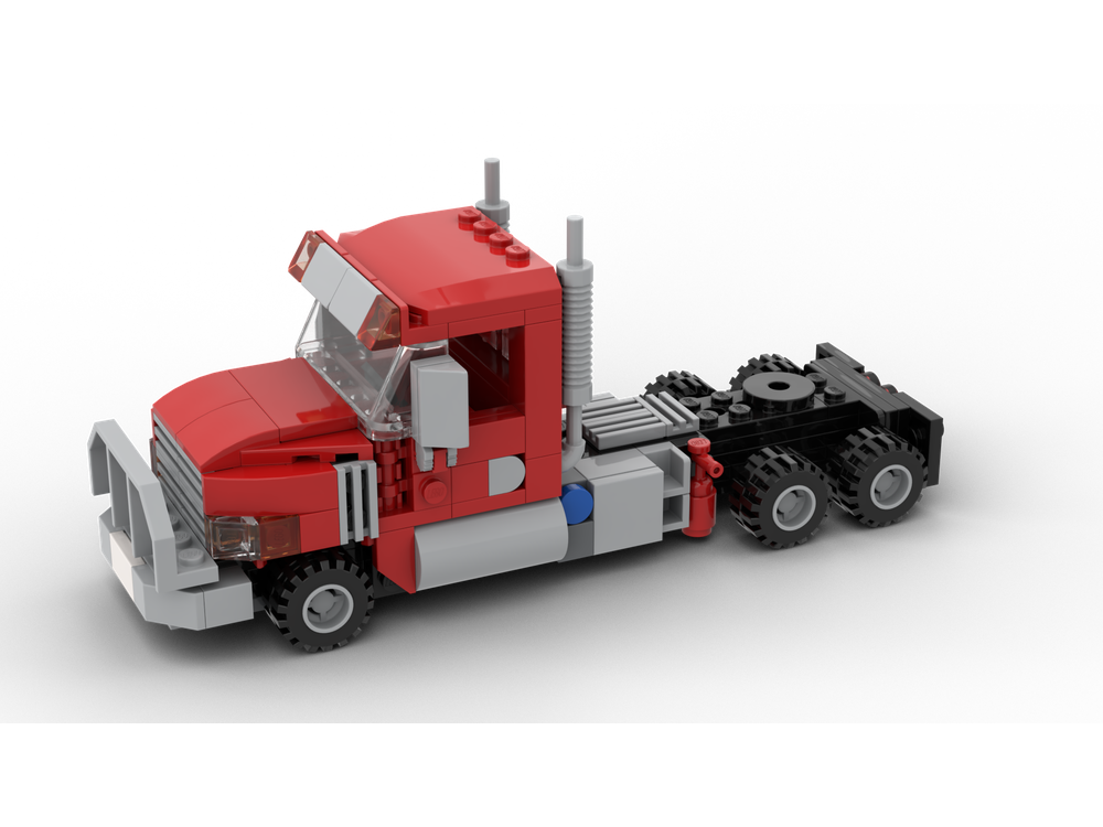 LEGO MOC-228206 Semi Truck by KeetParo | Rebrickable - Build with LEGO