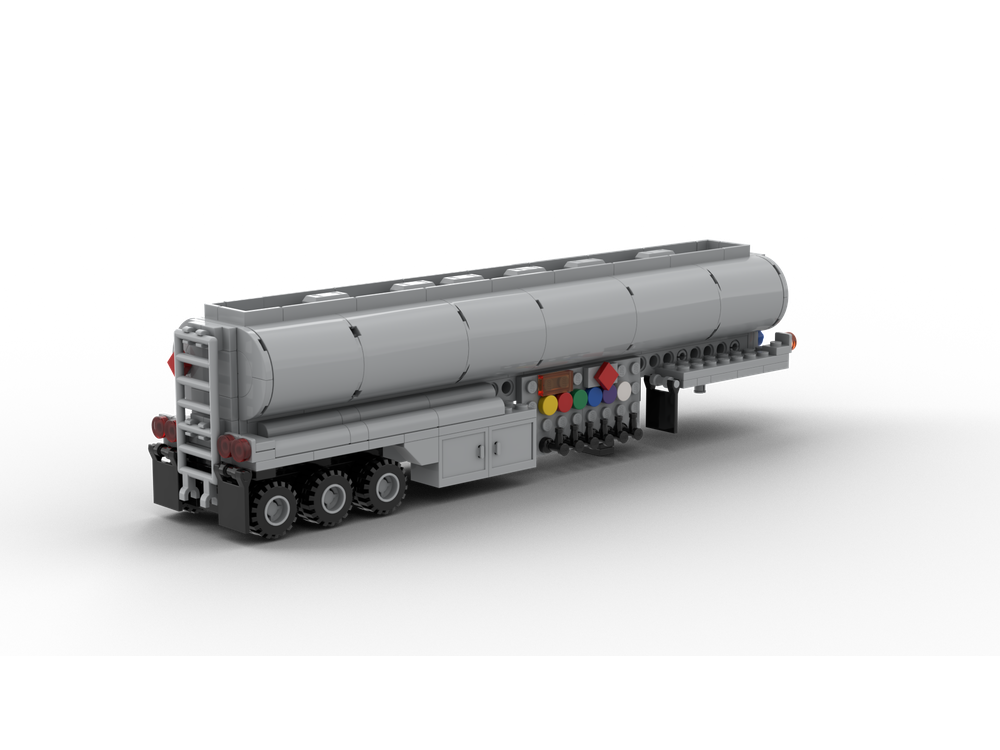 LEGO MOC-228210 City Tanker Trailer by KeetParo | Rebrickable - Build ...