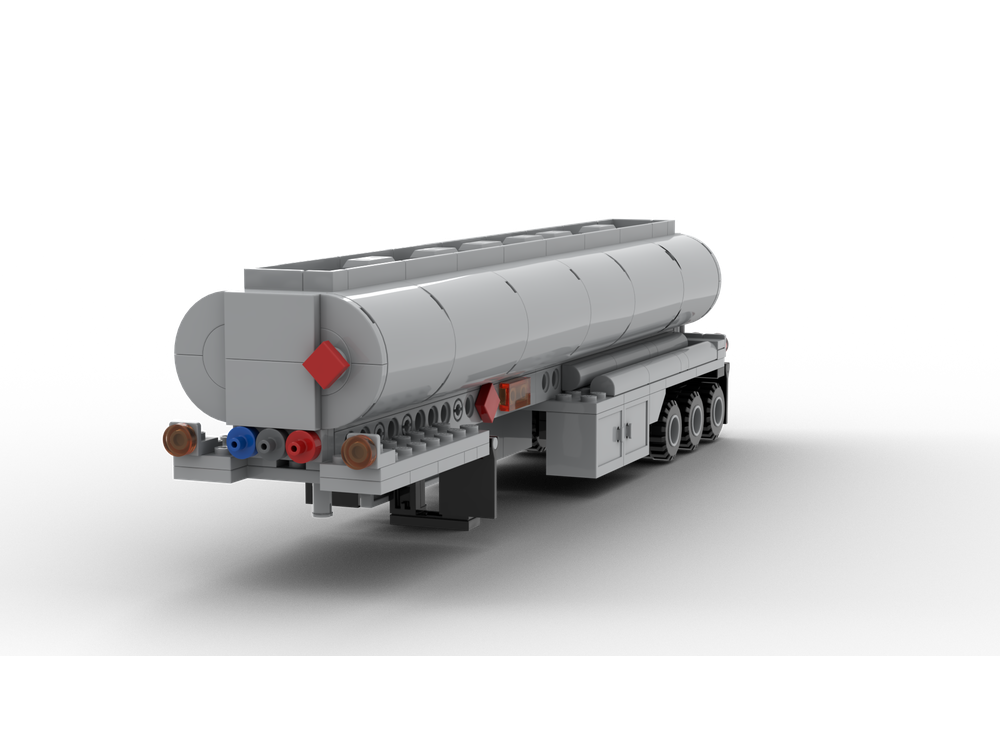 LEGO MOC-228210 City Tanker Trailer by KeetParo | Rebrickable - Build ...