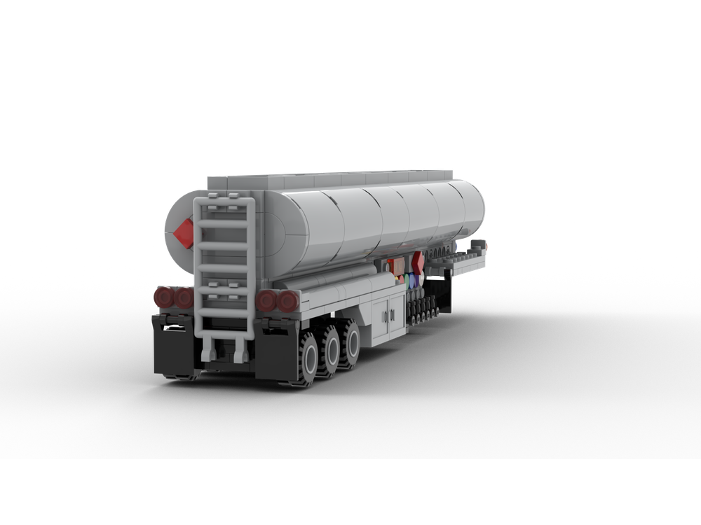 LEGO MOC-228210 City Tanker Trailer by KeetParo | Rebrickable - Build ...