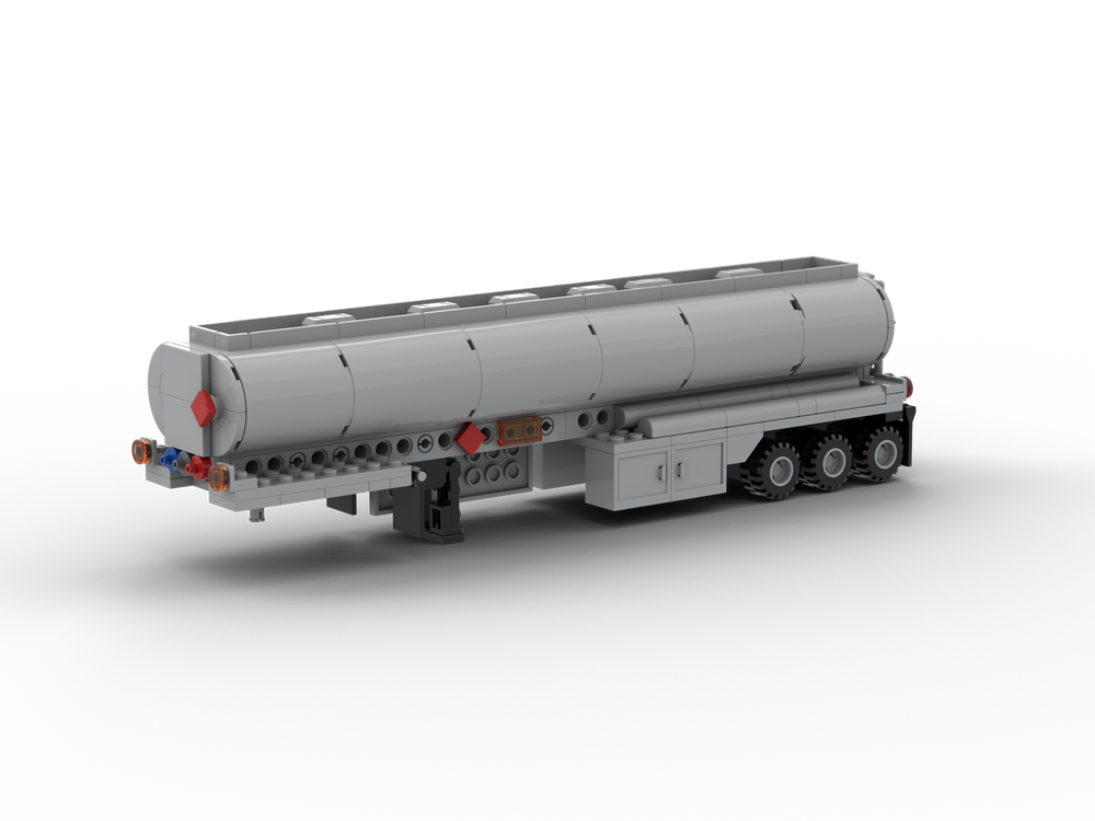 LEGO MOC-228210 City Tanker Trailer by KeetParo | Rebrickable - Build ...