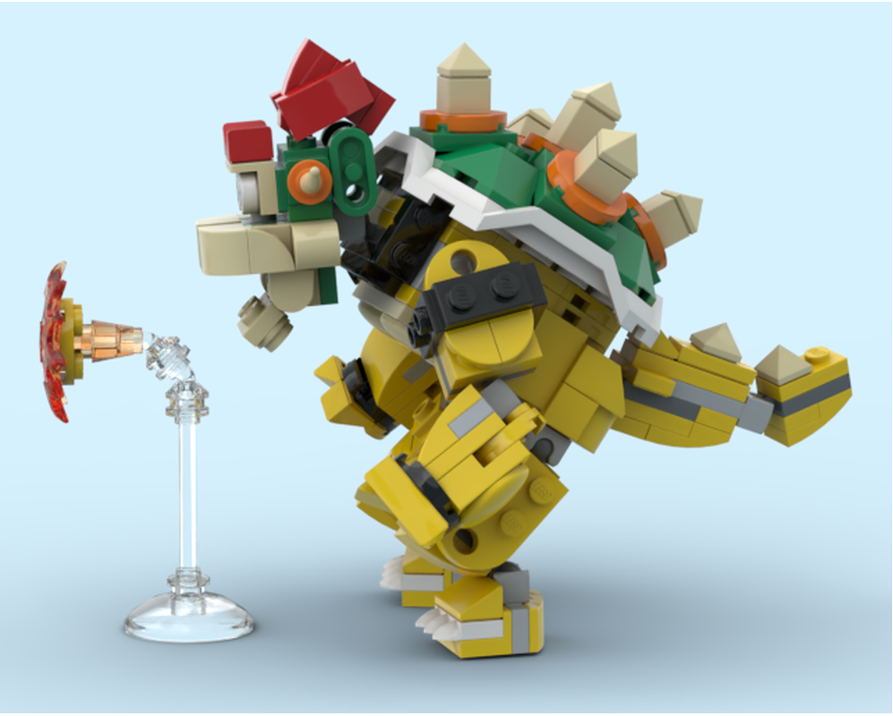 LEGO MOC Bowser (Super Mario Bros.) by Kaidorah_2010 | Rebrickable ...