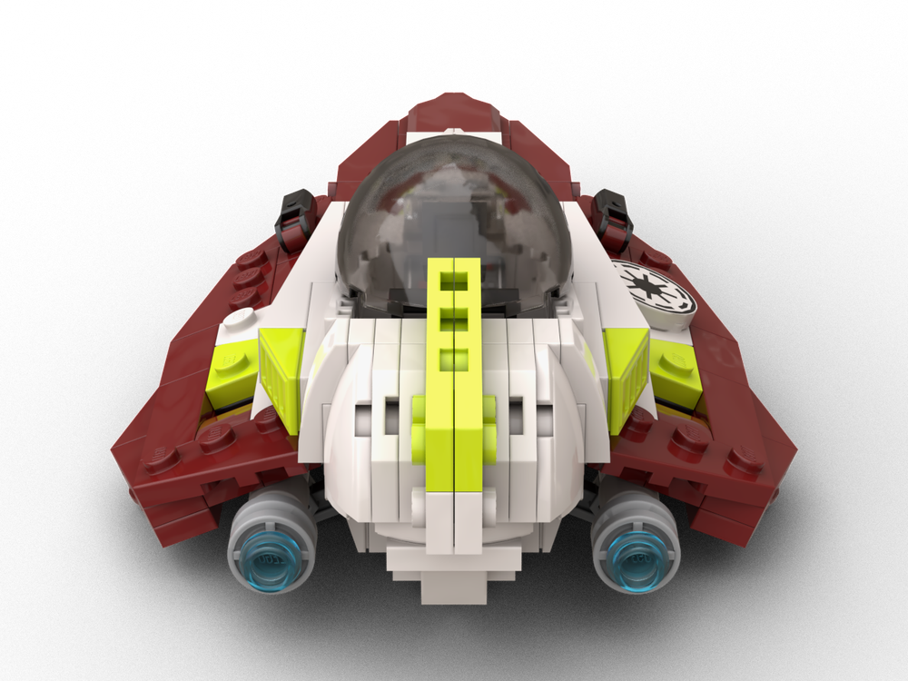 LEGO MOC Kit Fisto's Delta-7B Starfighter by Ostronamus | Rebrickable ...