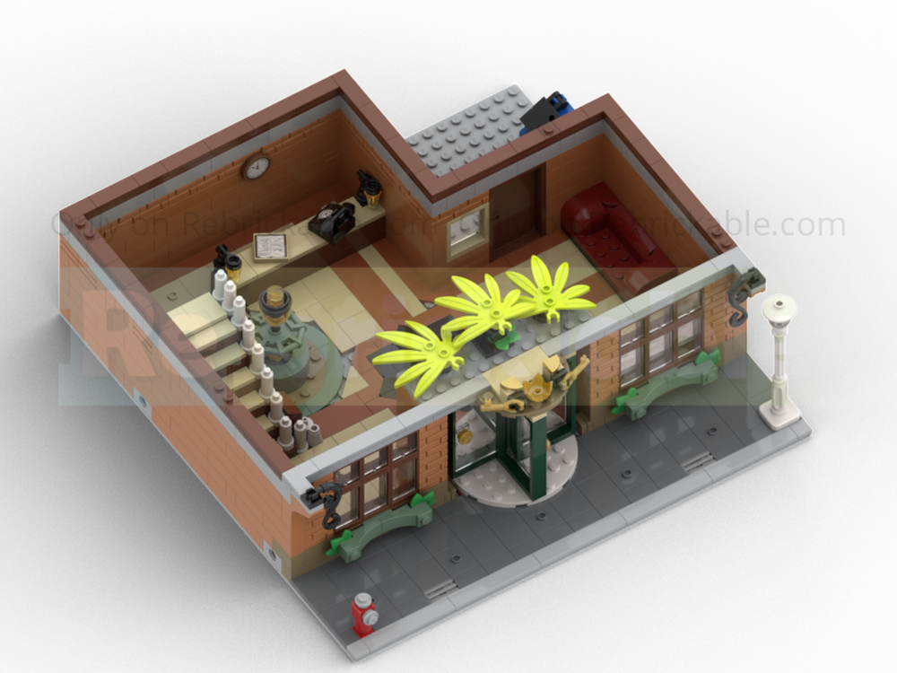 LEGO MOC-228215 Modular Art Gallery by faint_range14 | Rebrickable ...