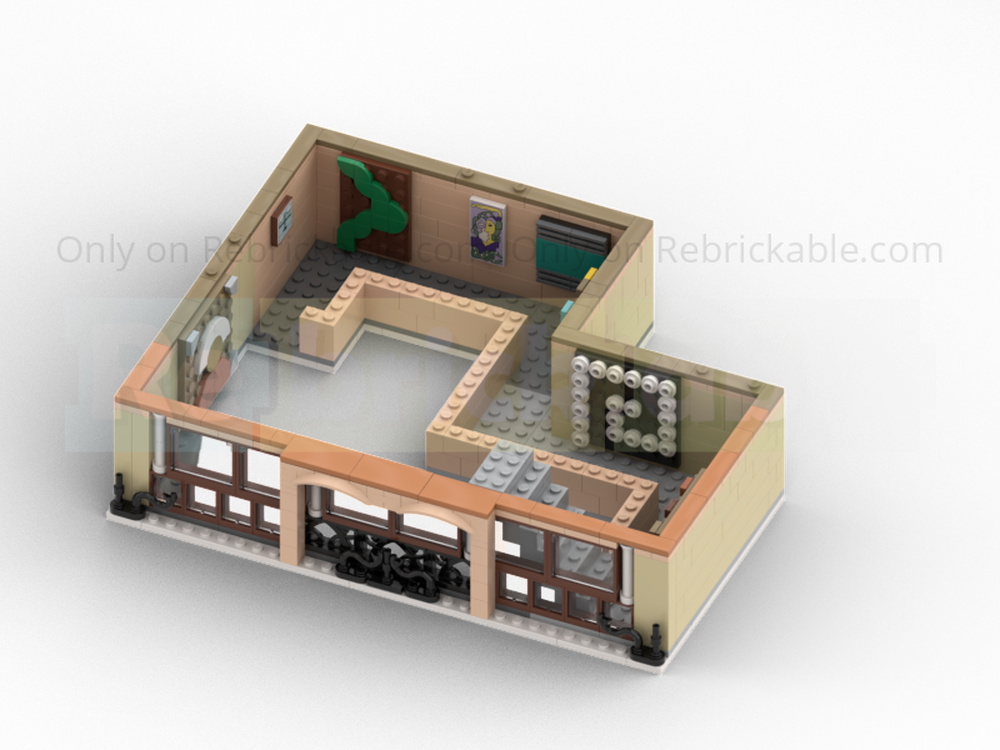 LEGO MOC-228215 Modular Art Gallery by faint_range14 | Rebrickable ...