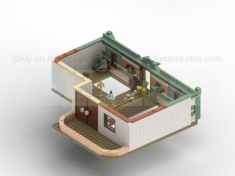 LEGO MOC-228215 Modular Art Gallery by faint_range14 | Rebrickable ...