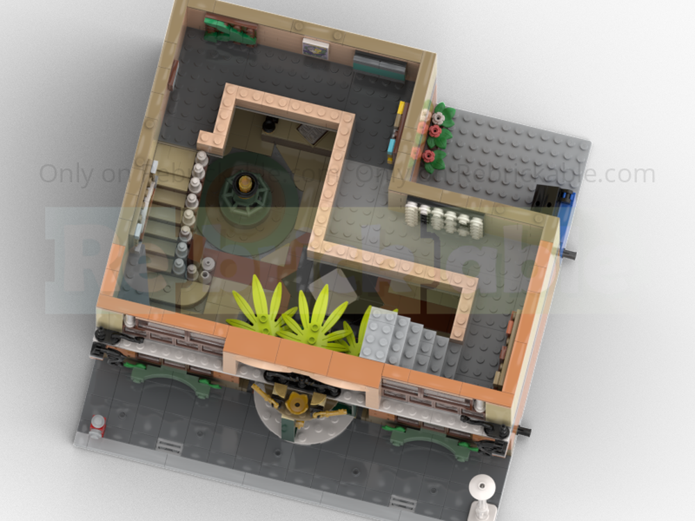 LEGO MOC-228215 Modular Art Gallery by faint_range14 | Rebrickable ...