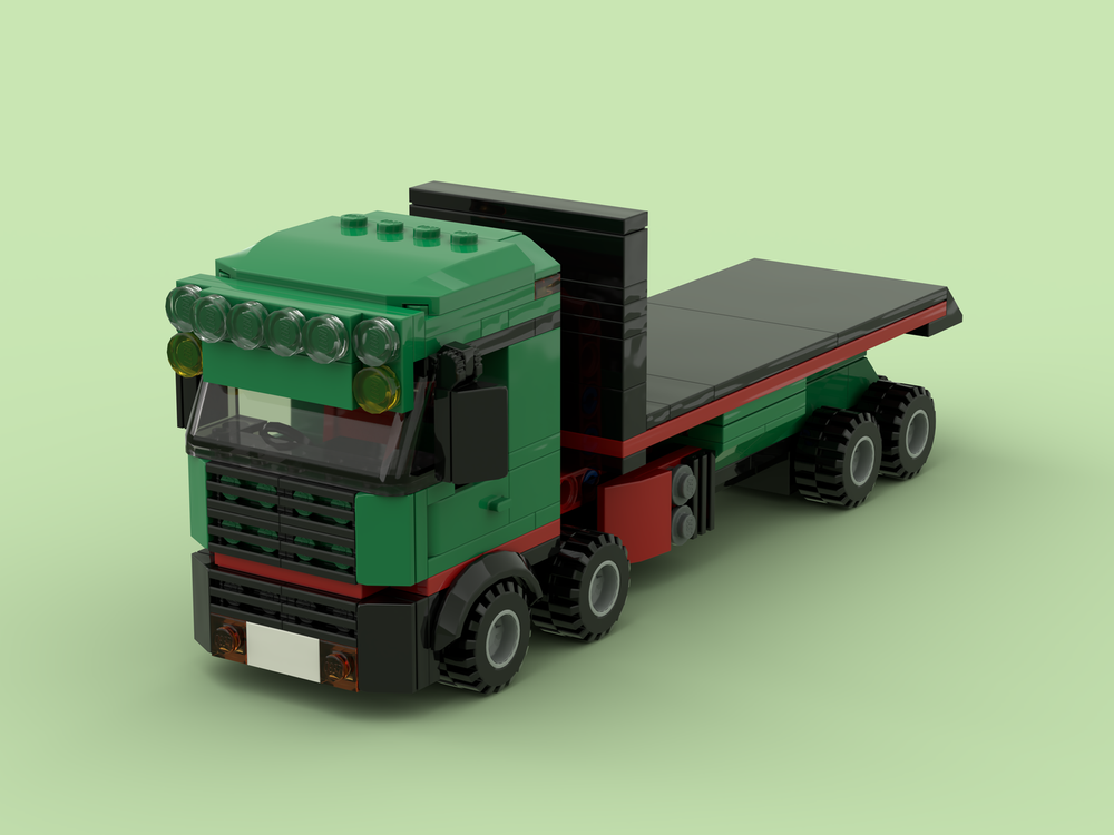 LEGO MOC Rigid Hookloader Truck by MHB Construction | Rebrickable ...