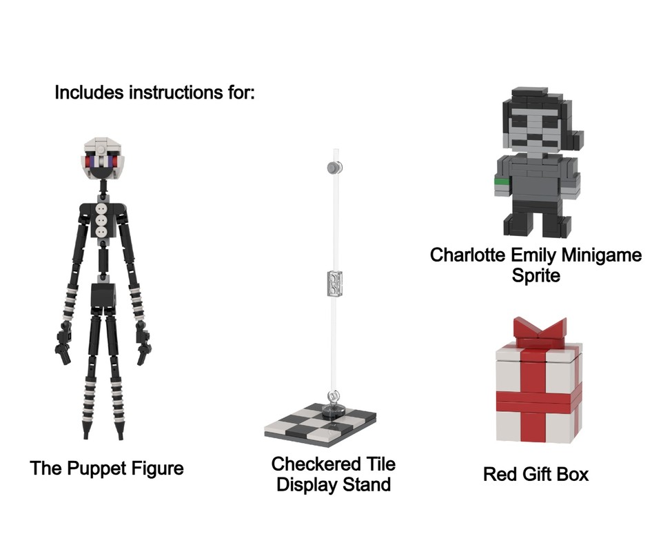 LEGO MOC The Puppet- Five Nights at Freddy's 2 by 2MyTailfin ...