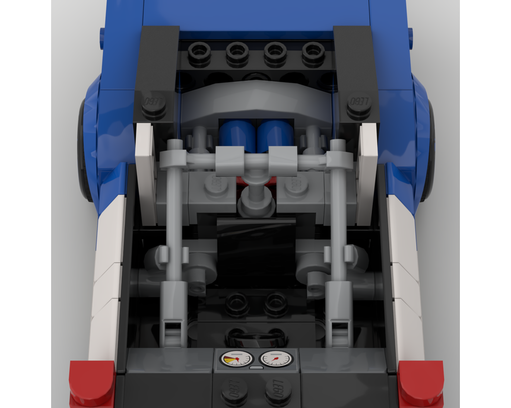 LEGO MOC 2006 Chevrolet C6 Z06 Drag Car by JBBuilds01 | Rebrickable ...