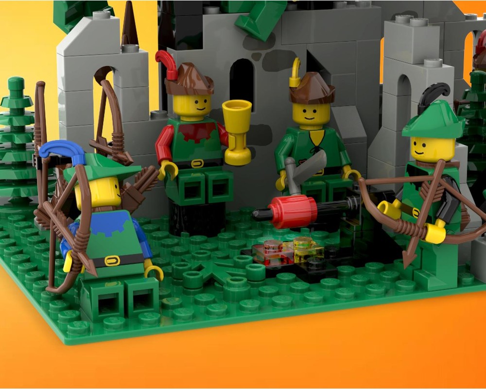LEGO MOC Classic Castle Expansion - Forestmen - Forest Guard Post by ...