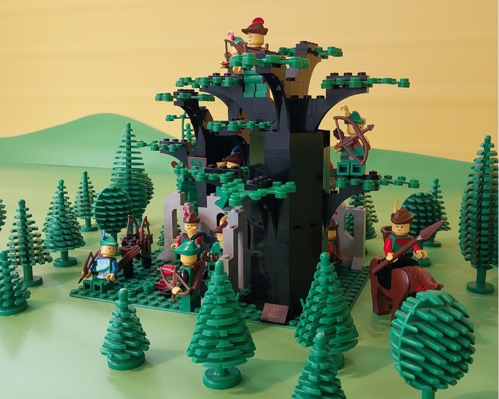 LEGO MOC-228232 Classic Castle Expansion - Forestmen - Forest Guard ...