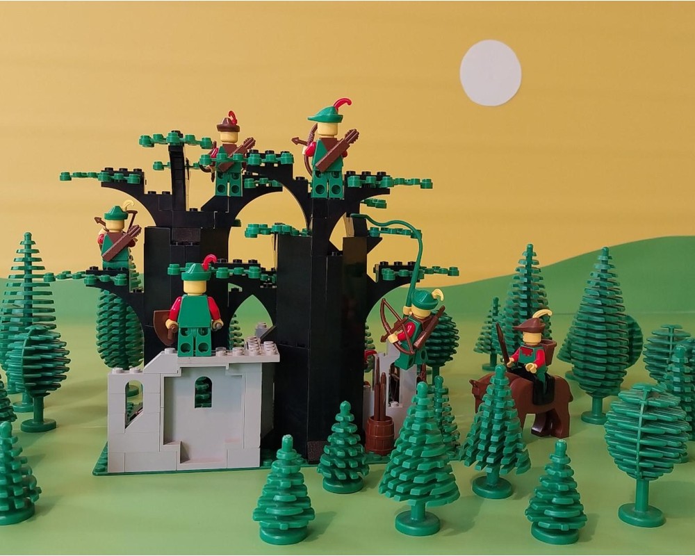LEGO MOC Classic Castle Expansion - Forestmen - Forest Guard Post by ...