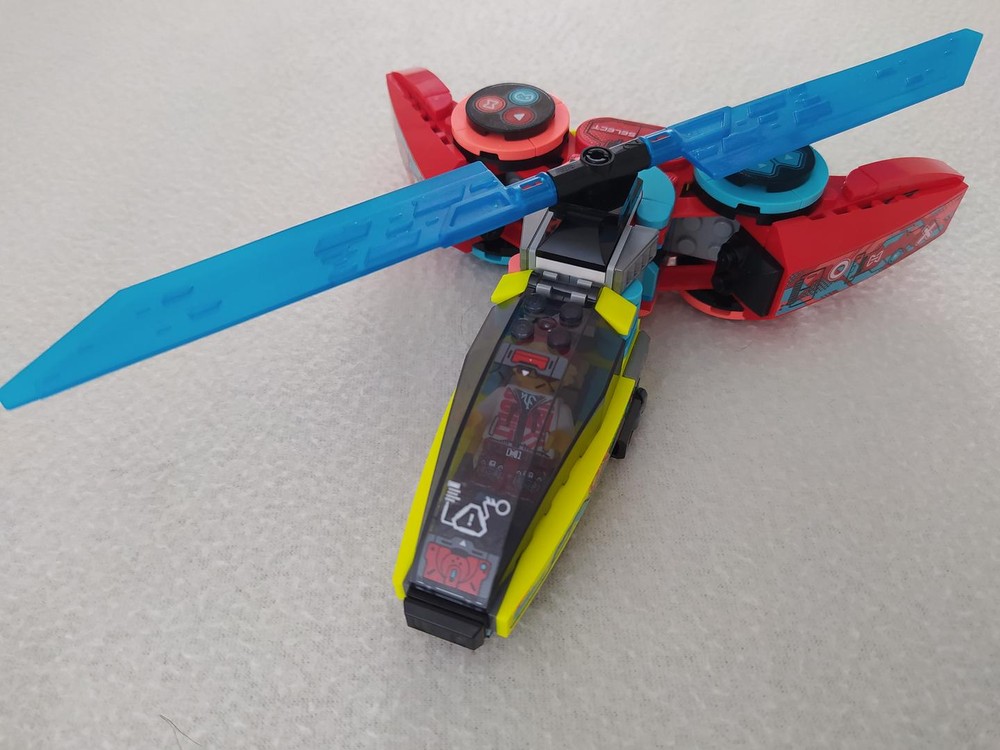 LEGO MOC 71489 Cooper's Jet-copter by thekitchenscientist | Rebrickable ...