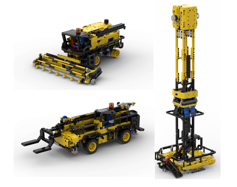 LEGO MOC-228237 42108 3 in 1 Bundle by MilanLego123 | Rebrickable ...