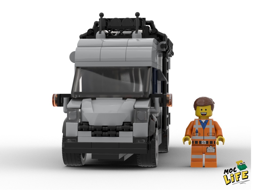 LEGO MOC Iveco Daily camper van by MocLife | Rebrickable - Build with LEGO