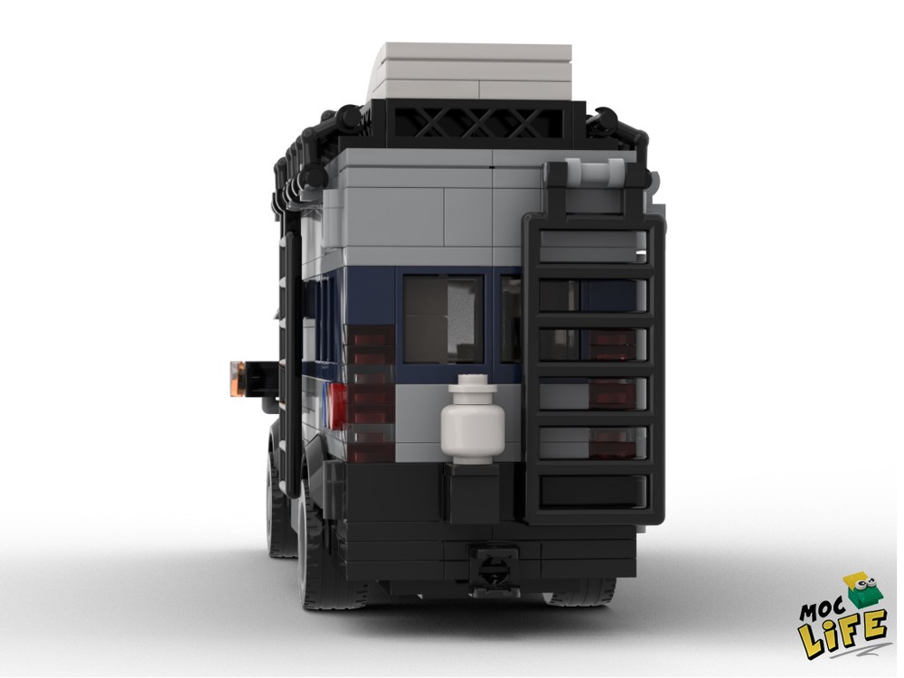 LEGO MOC Iveco Daily camper van by MocLife | Rebrickable - Build with LEGO