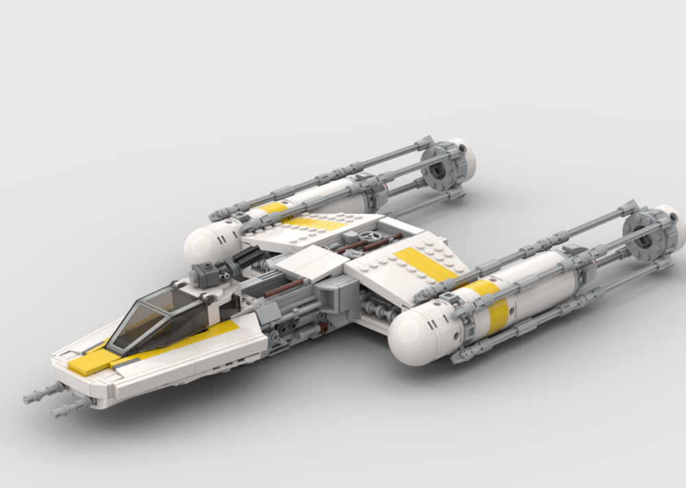 LEGO MOC Y Wing Concept by Lego Tanker | Rebrickable - Build with LEGO
