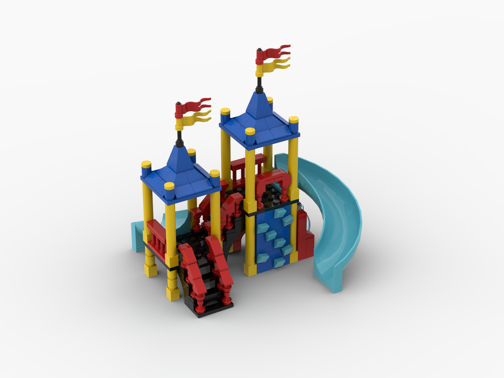 LEGO MOC Medium Regular Playground by BrickMind | Rebrickable - Build ...