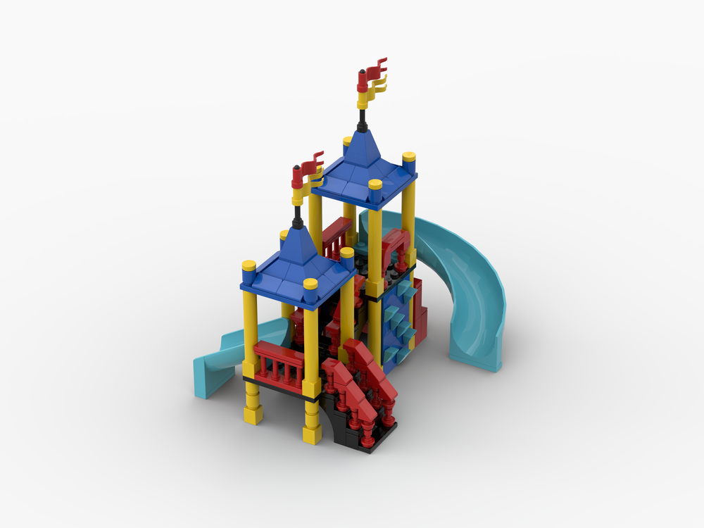 LEGO MOC Medium Regular Playground by BrickMind | Rebrickable - Build ...