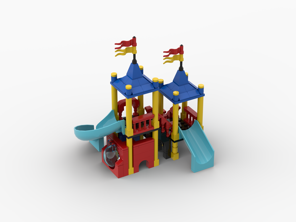 LEGO MOC Medium Regular Playground by BrickMind | Rebrickable - Build ...
