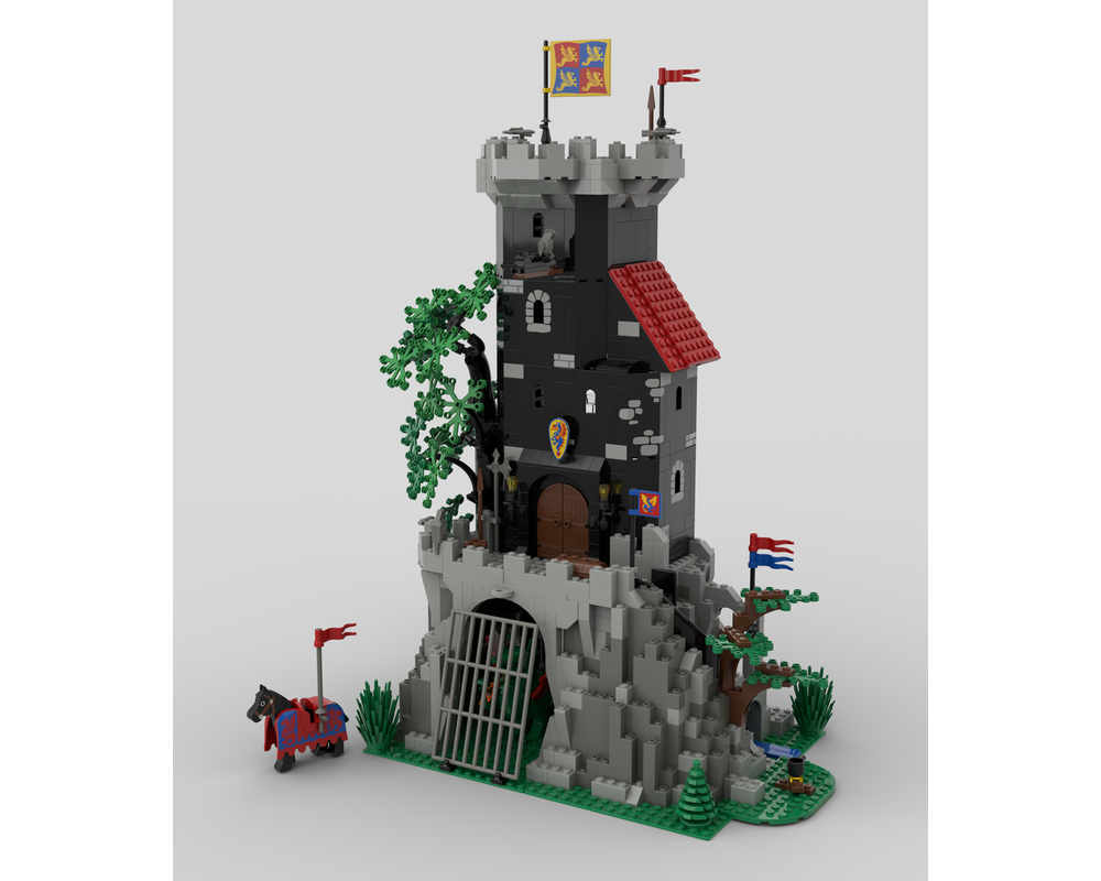 LEGO MOC-228257 Dark Tower by BrickVink | Rebrickable - Build with LEGO