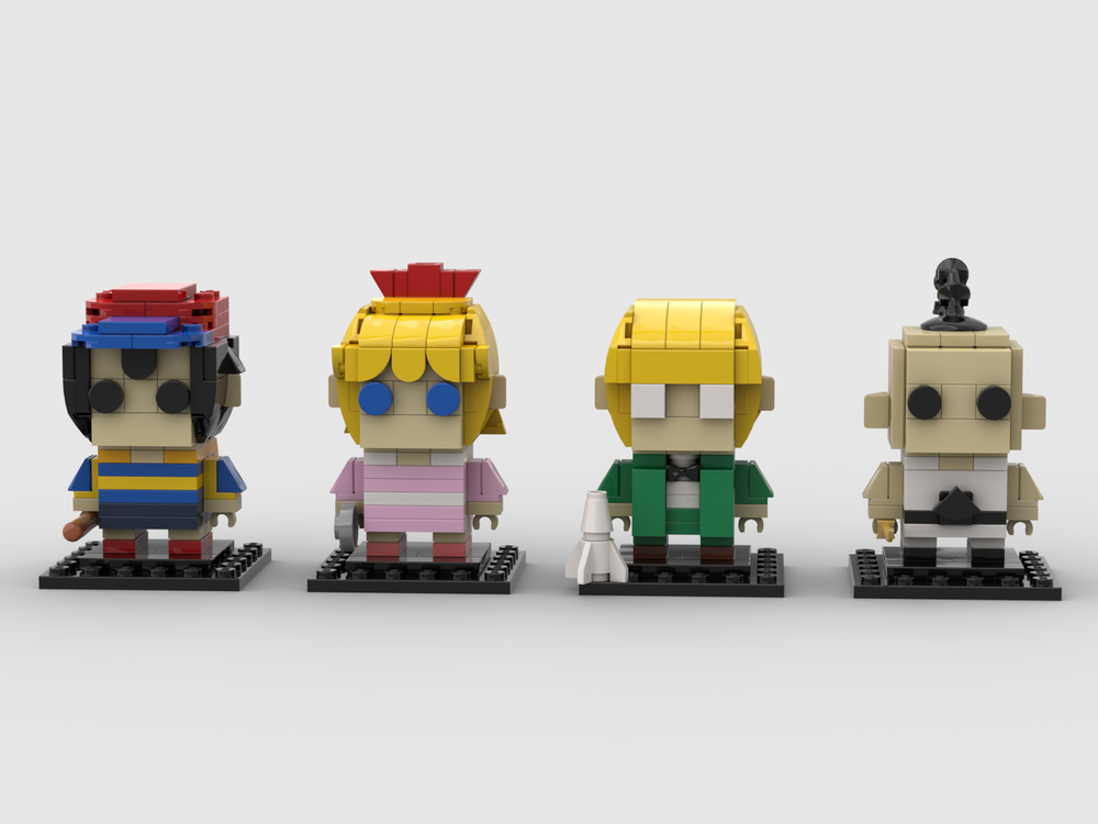 LEGO MOC Earthbound - The Chosen Four by ao-ka | Rebrickable - Build ...