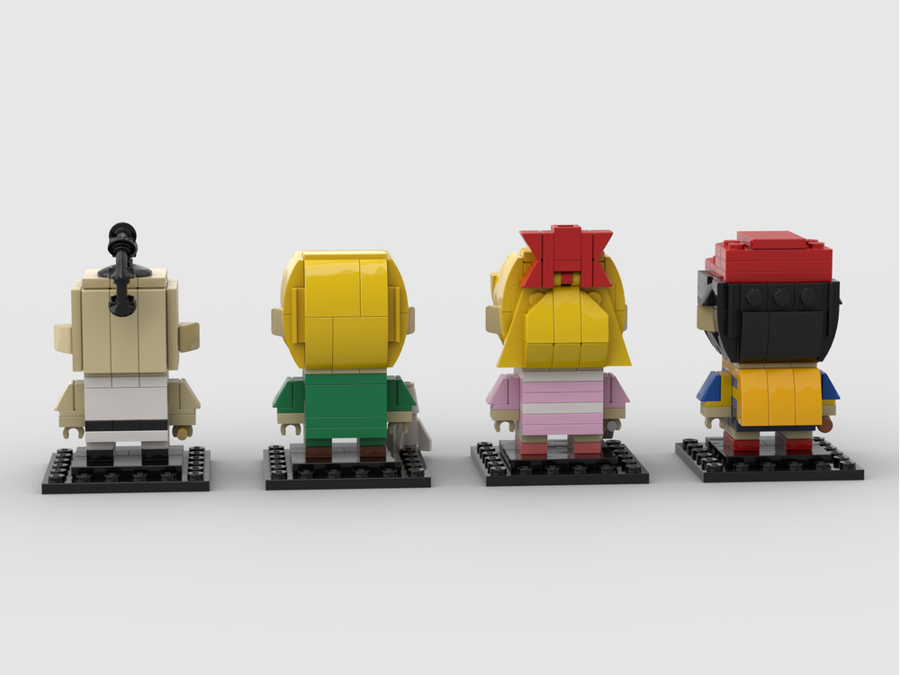 LEGO MOC-228270 Earthbound - The Chosen Four by ao-ka | Rebrickable ...