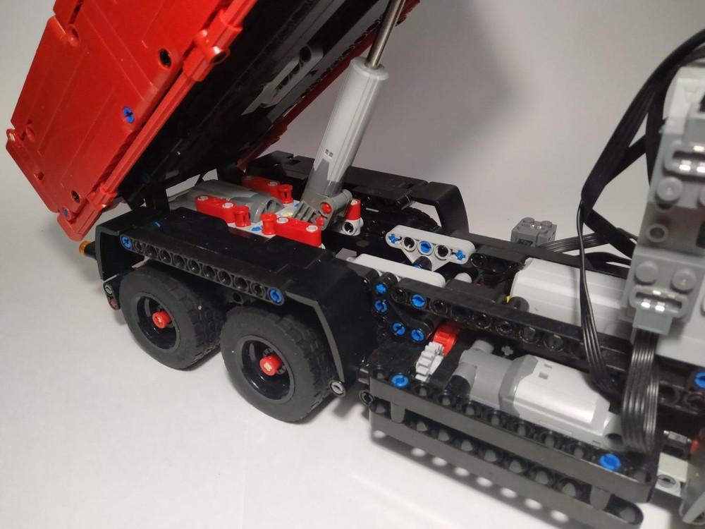 LEGO MOC MAN TGA dump truck by Polsovatel 12 | Rebrickable - Build with ...