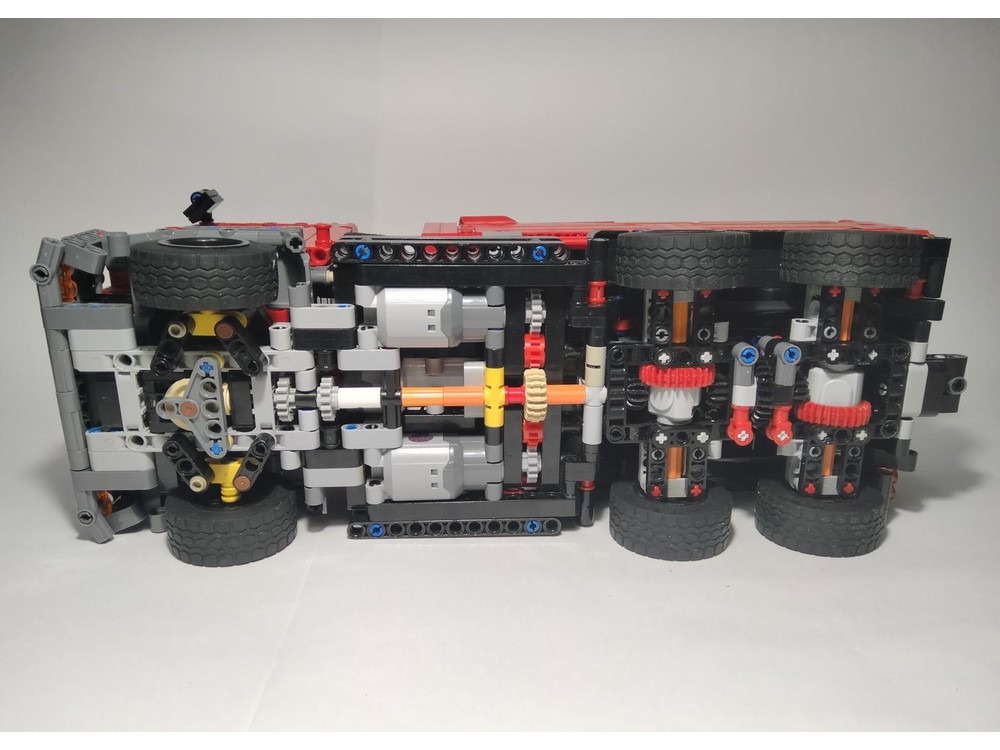 LEGO MOC MAN TGA dump truck by Polsovatel 12 | Rebrickable - Build with ...