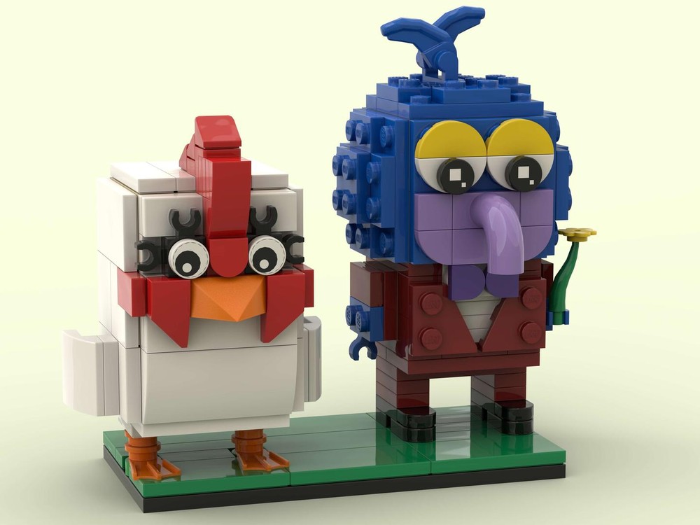 LEGO MOC-228300 Camilla & Gonzo Muppets (Love Birds Edition) by ...