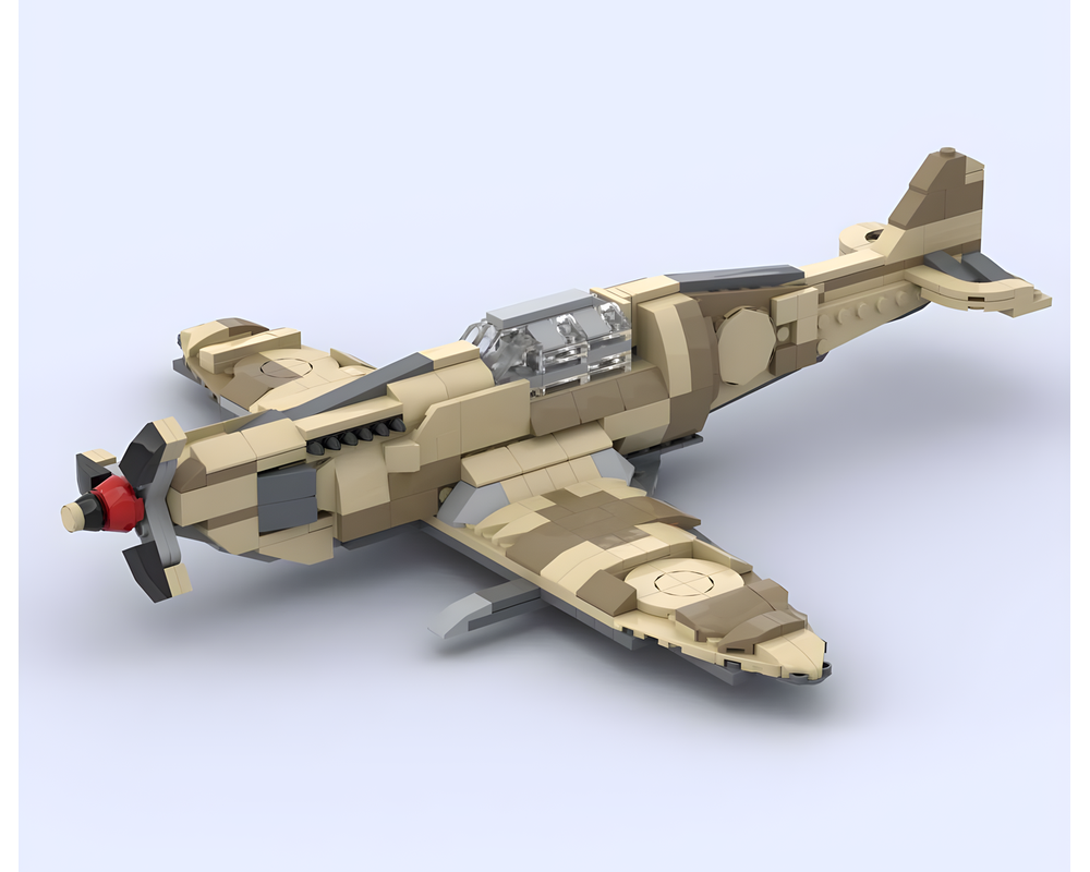 LEGO MOC Spitfire Supermarine by joeld3485 | Rebrickable - Build with LEGO