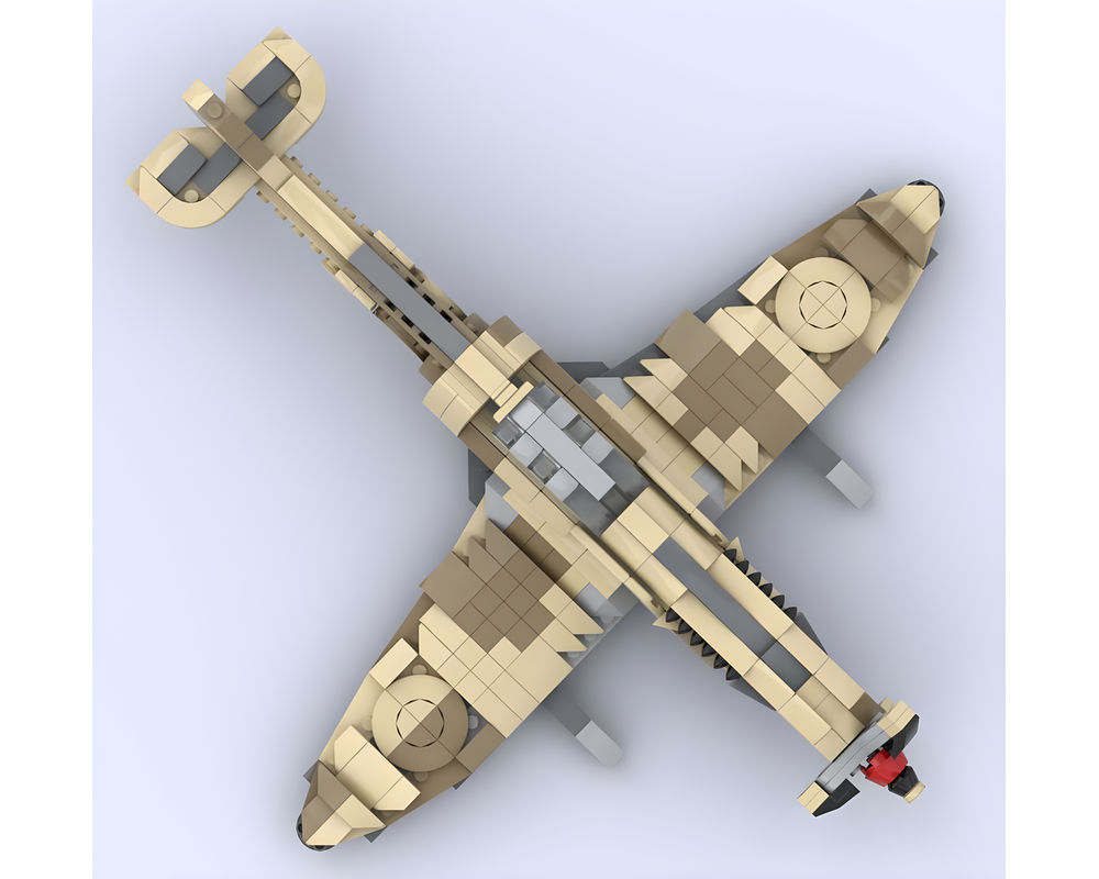 LEGO MOC Spitfire Supermarine by joeld3485 | Rebrickable - Build with LEGO