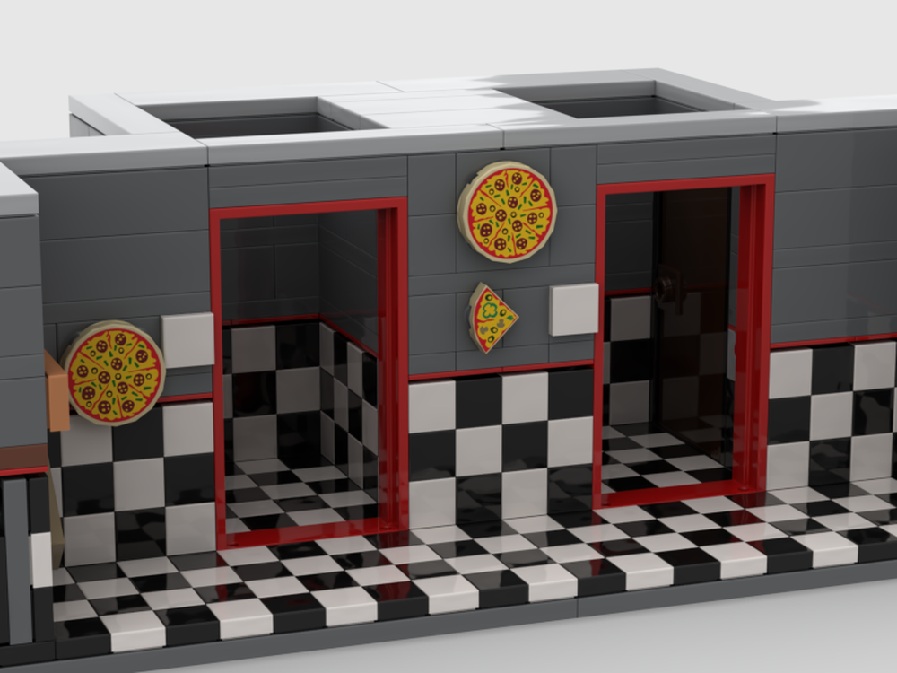 LEGO MOC-228327 Fnaf 1 bathroom hallways by Buttermaster42 ...