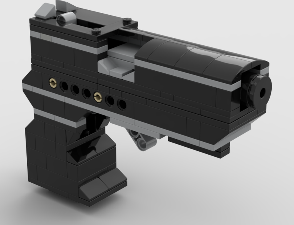 LEGO MOC Blowback Pistol by Yeahboo | Rebrickable - Build with LEGO