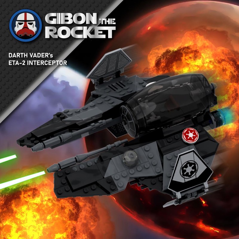 LEGO MOC Imperial ETA-2 Interceptor by GibonTheRocket | Rebrickable ...