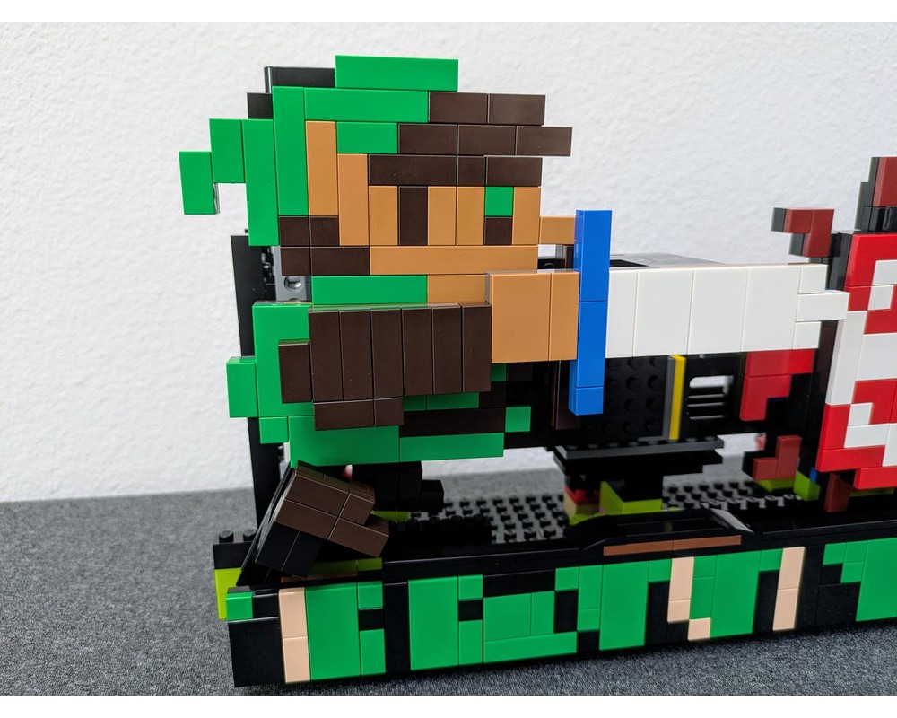 LEGO MOC 8-bit Link vs Octorok by IAmTheRealScott | Rebrickable - Build ...