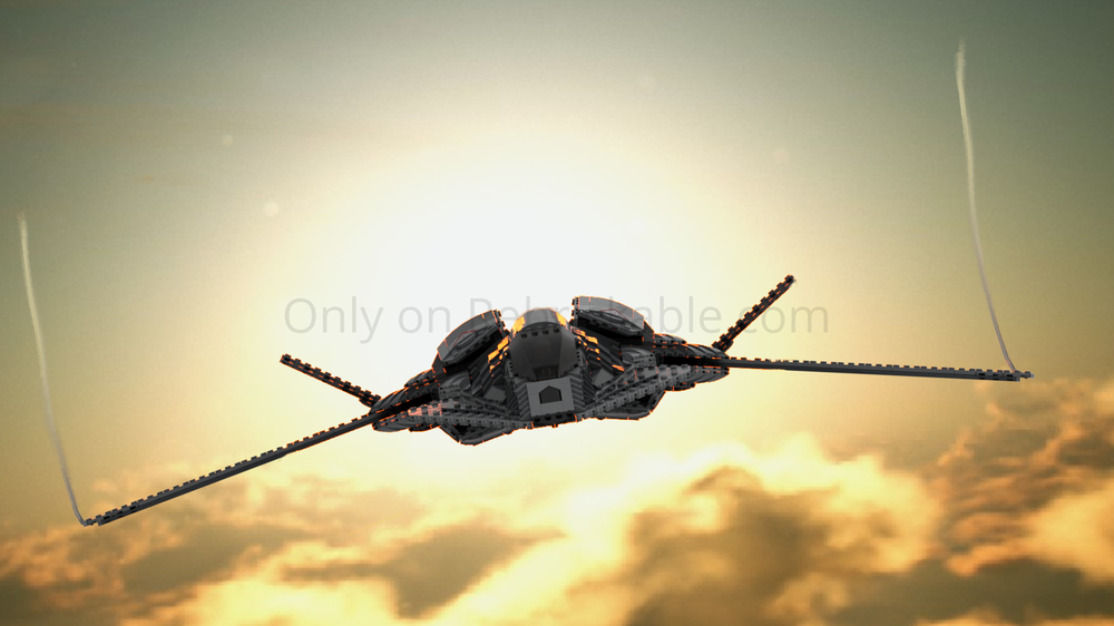 LEGO MOC-228357 1:35 Scale F/A-37 Talon by HandSolo99 | Rebrickable ...