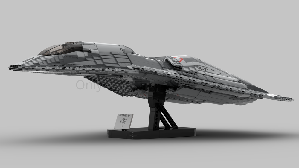 LEGO MOC-228357 1:35 Scale F/A-37 Talon by HandSolo99 | Rebrickable ...