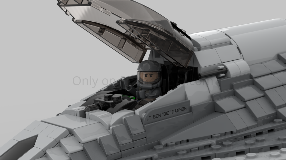 LEGO MOC-228357 1:35 Scale F/A-37 Talon by HandSolo99 | Rebrickable ...