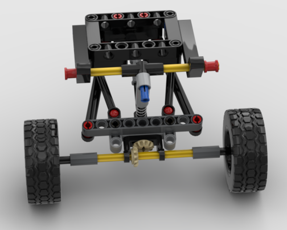 LEGO MOC-228365 Compact 4 Link Live Axle with Drive and Suspension. by ...